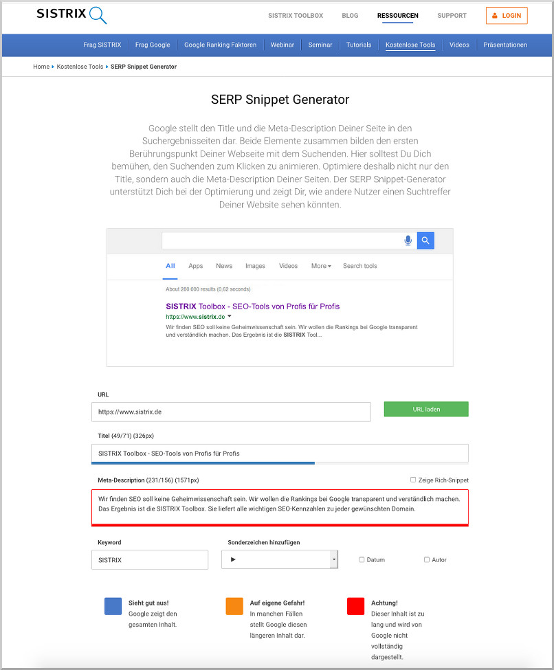 Begrif: Search Engine Result Page (SERP) - Content Marketing Glossar